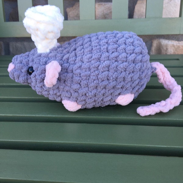 Fatatouille the Chubby Rat CROCHET PATTERN - Etsy