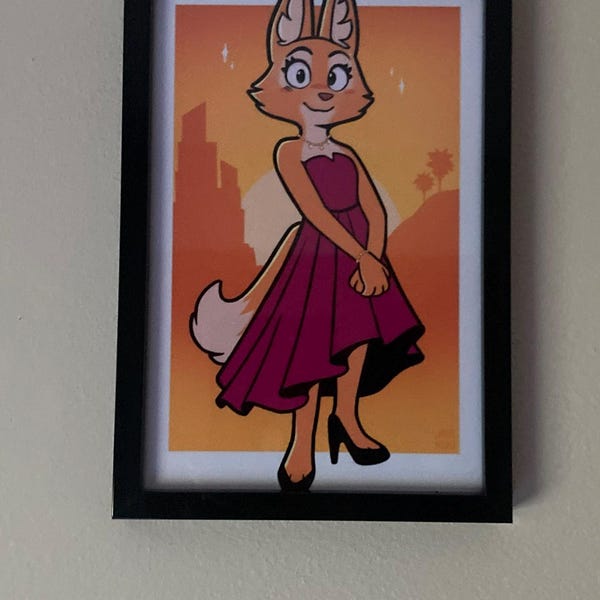 Rey Fox From "the Otherside Show" Print (4x6) - Etsy