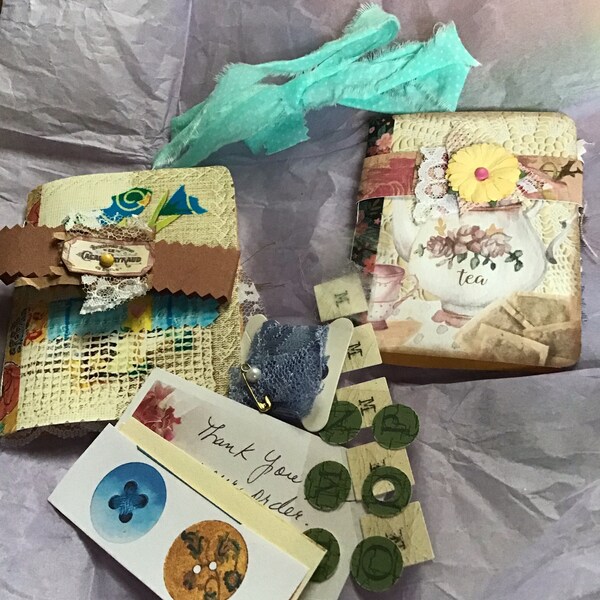 Hand Stitched Home Decor Pouch, Organizer Pouch, Cottagecore, Farmhouse ...