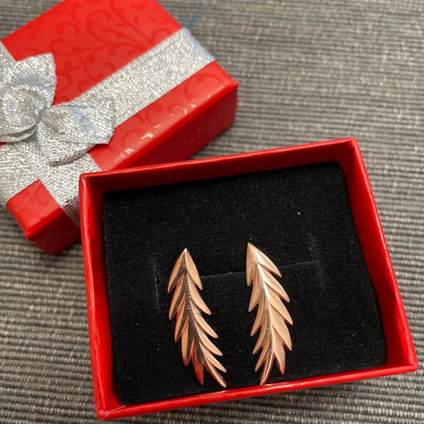 Sterling Silver Infinity Ear Climber, Crawler Earrings With Blue ...