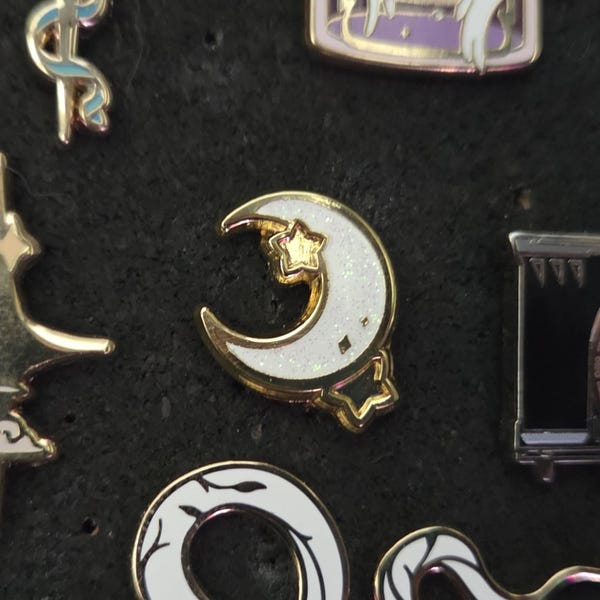 Space Star MINI FILLER PINS - Galaxy, Shooting Star, Planet, Starry ...
