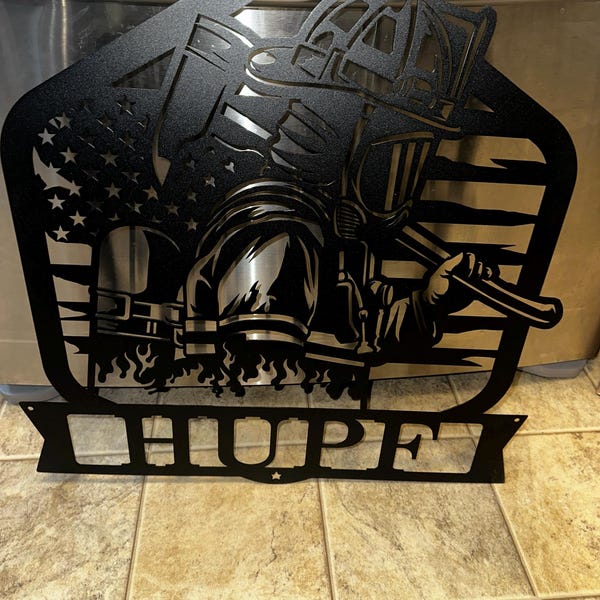 Tiki Set of 4 Yard Stakes 4 Tiki Set Island Gift Metal Home Decor Metal ...