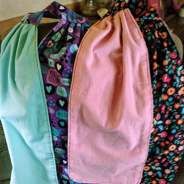 Adult Dignity Bib Dinner Scarf Sewing Pattern for Special Needs Pdf ...