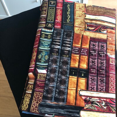 Book Cover CUSTOM SIZE, Book Protector, Cotton, Padded Cover - Etsy