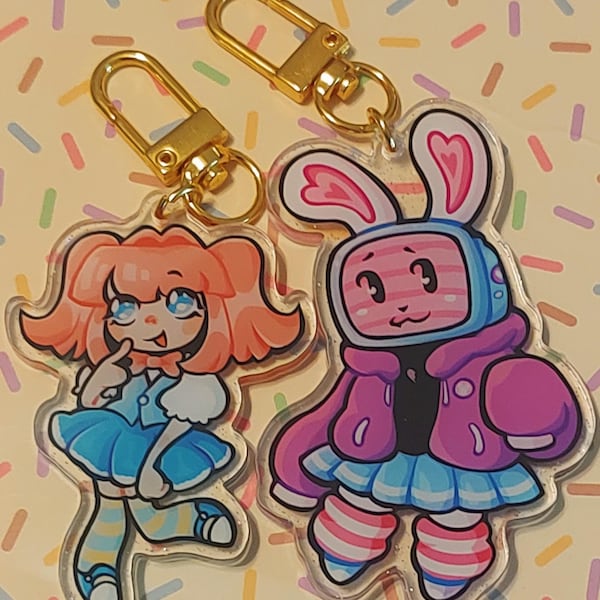 REGRETEVATOR WAVE 1 KEYCHAINS | Folly, Melanie, Stat, Mozelle, Mach, Dr ...