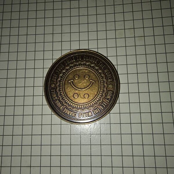 Dum Spiro Spero Coin EDC Reminder Coins Hope Challenge Coin Medallion ...