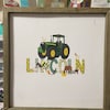 Personalized Tractor Name, Sublimation Tractor Birthday Digital Image ...