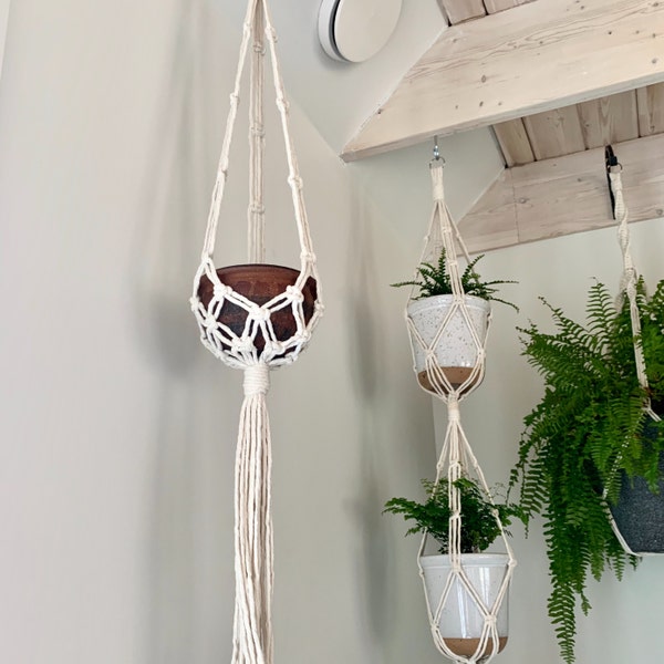 STELLA Macramé Pattern Intermediate//plant Hangerpdf DIY Tutorial ...