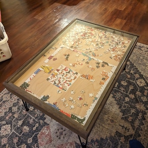 Handcrafted City Map Coffee Table 100% Made in the USA. Choose Your Own ...