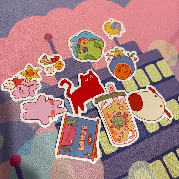 Blind Sticker Pack - Etsy