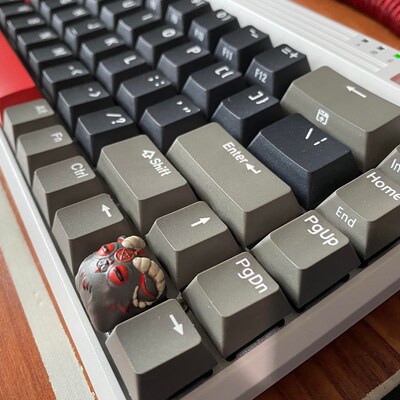 Satanic Cute Goat Resin Keycap for Mechanical Keyboards With Cherry Mx ...