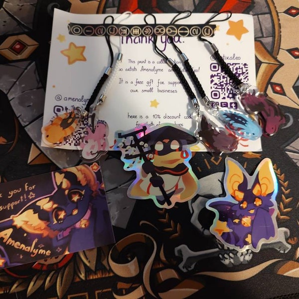 READ LAST IMAGE Rain World Iterator Holographic Acrylic Charms - Etsy