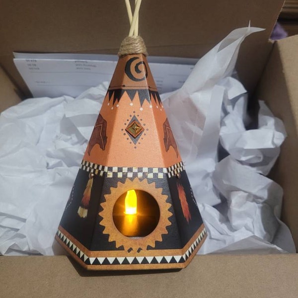 Teepee Tea Light Decorations - Etsy