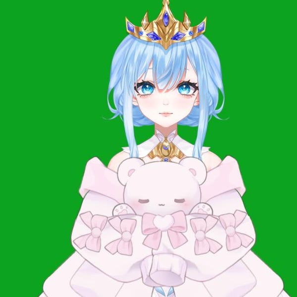 Vtuber Cosy Bear Cardigan Outfit Asset for Vtube Studio, Rigged ...