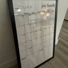 Calendar for Non-magnetic Fridge or Wall Acrylic Fridge Chart Premium ...
