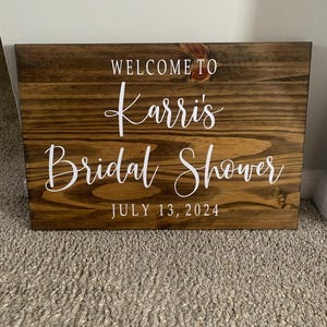 Bridal Party Sign Wedding Program Sign wedding Welcome Sign Ceremony ...
