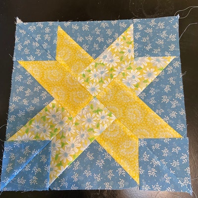 Foundation Paper Christmas Tree Star Piecing Pattern Quilt - Etsy