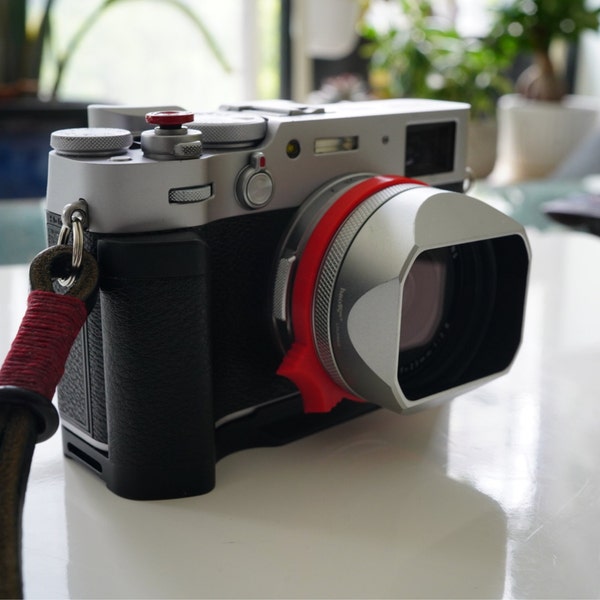 Fujifilm X100V & X100VI Leica Style Manual Focus Ring Tab 3D Printed | Perfect Gift for ...
