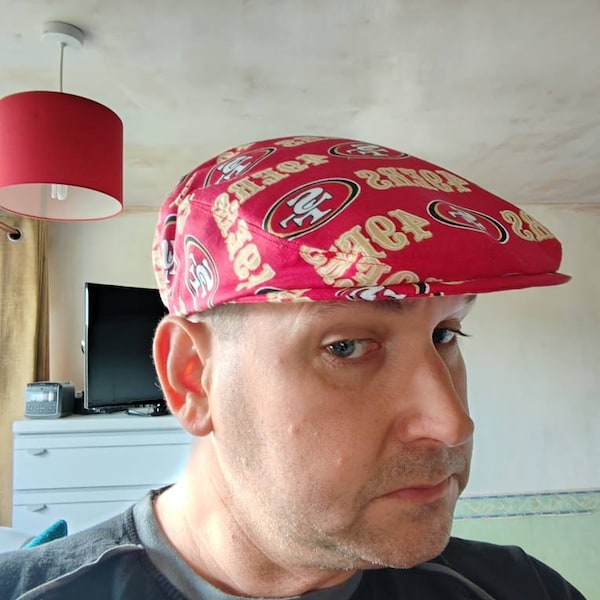 Custom Handmade Jeff Cap Made to Order With Custom Printed Maryland ...