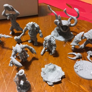 Oni Grunt D Resin Miniature Dnd Miniatures Dungeons & - Etsy