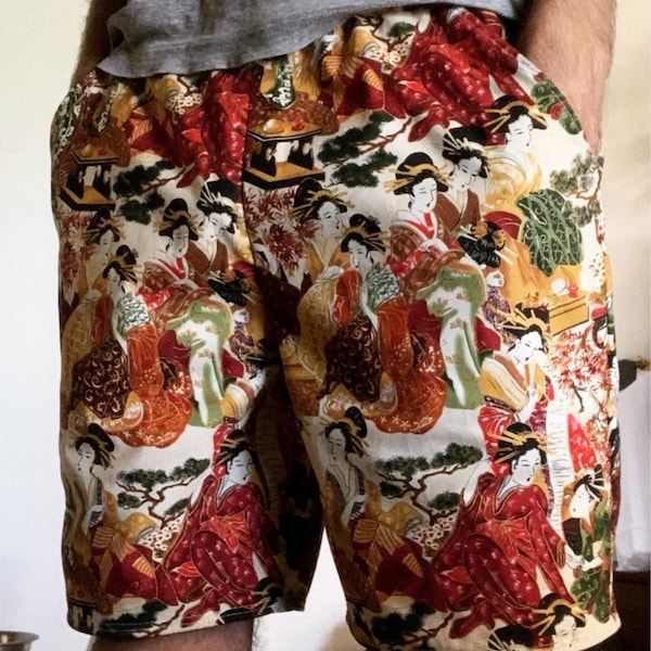 PDF Sewing Pattern Men's Shorts With Pockets in 6 Sizes - Etsy