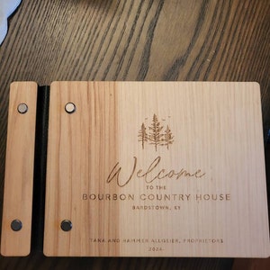 Our Adventures Engraved and Personalized Custom Wooden Adventure Book ...