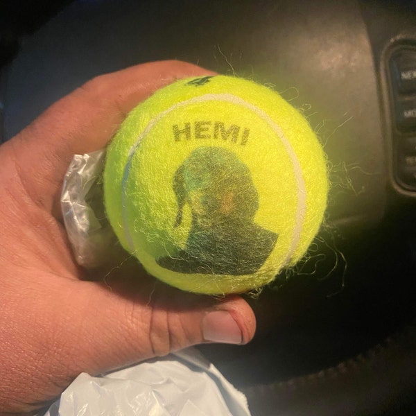 Custom Tennis Ball - Etsy