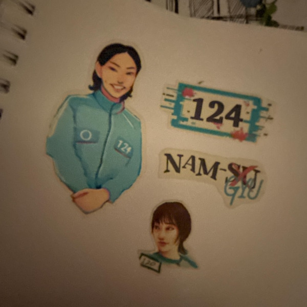 KATSEYE SIS Color-coded Art Stickers | Kpop Girl Group | Manon Sophia ...