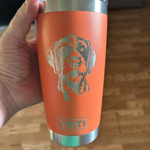 Yeti 20oz Cup Laser Engraved, Your Name and Choose Your Font - Etsy