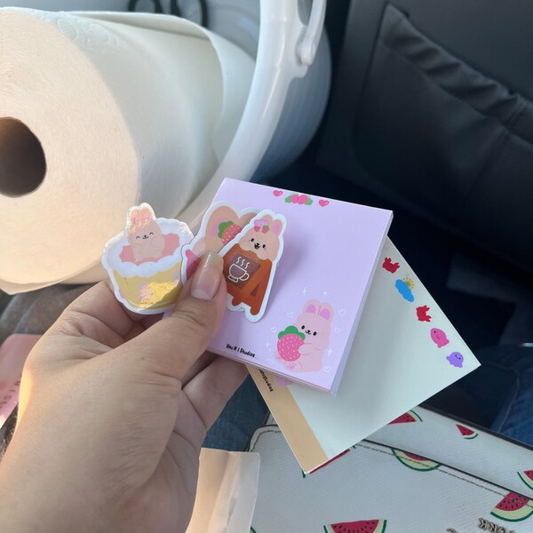 BT21 BTS Bangtan Binder Clip Koya Shooky Rj Mang Chimmy Tata Cooky Kpop ...