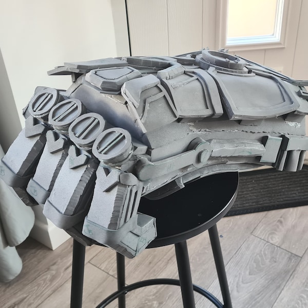 Vi Arcane Atlas Gauntlet Cosplay Blueprint and Instruction Guide (PDF ...