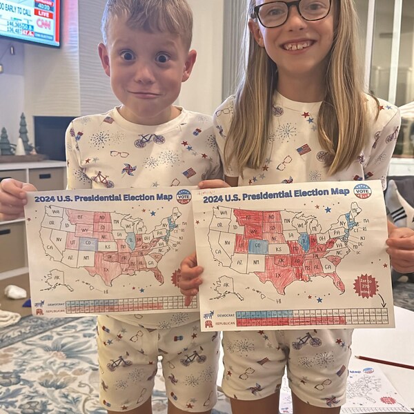 United States Map, Printable Map, US Coloring Map, 50 States Challenge ...