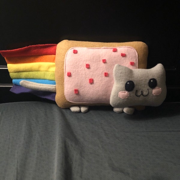 Nyan Cat Plush Pillow | Gifts for Kids, Personalized Gift, Birthday ...