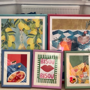 Scandi Slate Grey Photo Frame With Light Grey Mount Grey - Etsy UK