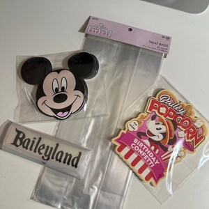 Printable Mickey & Minnie Gable Box Label Disneyland Party - Etsy