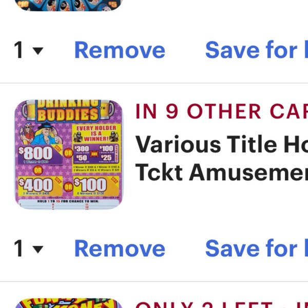 Stuffed Turkey - Jar Ticket - Pull Tab Ticket - Ticket for Amusement ...