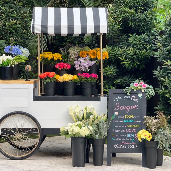 Mobile Flower Market Cart - Etsy