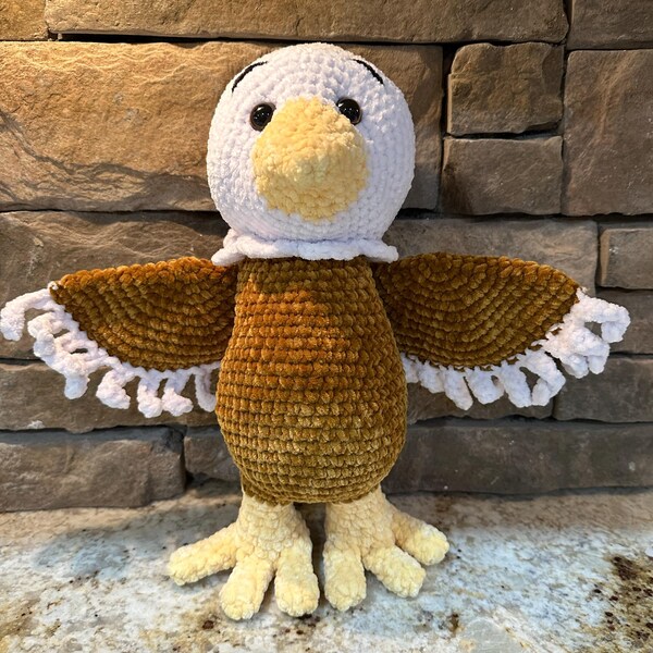 Eagle, Crochet Eagle, Eagle Crochet Pattern, Eagle Tutorial, Amigurumi ...