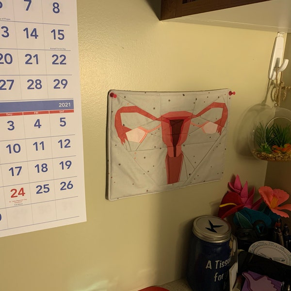 Anatomical Uterus Paper Piecing Pattern - Etsy