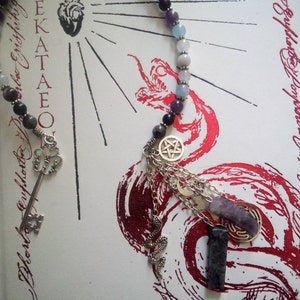 Morrigan Prayer Beads, Morrigan Altar, Goddess of Fate and War, Goddess ...
