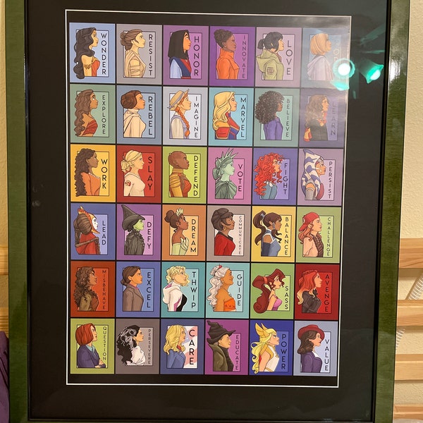 She Series Collage - Special Pop Culture Edition Poster - Etsy