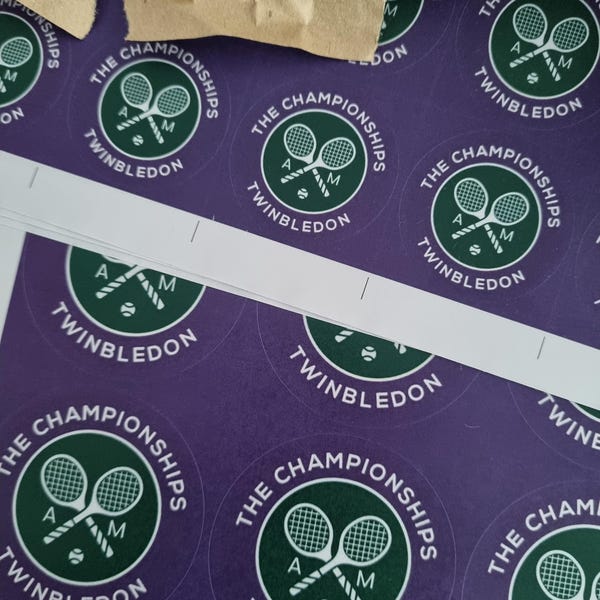 Large Circular 51mm Stickers, A4 Sheets, Matte Finish, Logo Stickers ...