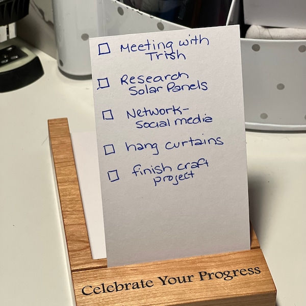 Task Card Holder - Etsy