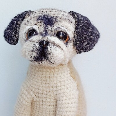 Custom Stuffed Dog, Custom Dog Plush, Custom Crochet Dog, Custom Pet ...