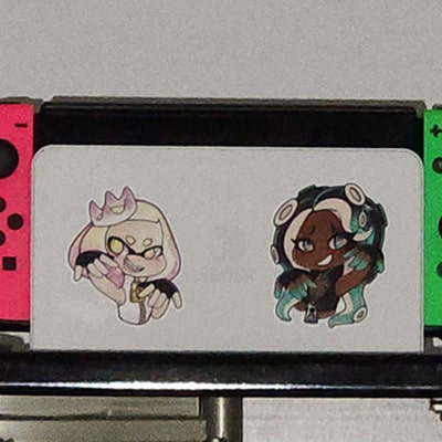 SPLATOON Squid Sisters off the Hook Callie Marie Pearl Marina Vinyl Stickers Waterproof ...