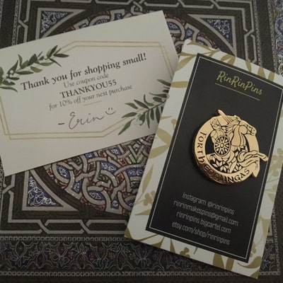 Forth Eorlingas Lord of the Rings Inspired Hard Enamel Pin - Etsy