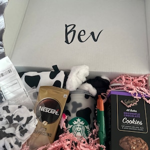 PERSONALISED STARBUCKS HAMPER Luxury Pamper Hamper Gift - Etsy UK