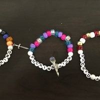 Custom-made X-base, Peyote, UFO, Carousel, Epic, Rotating Kandi Cuffs ...