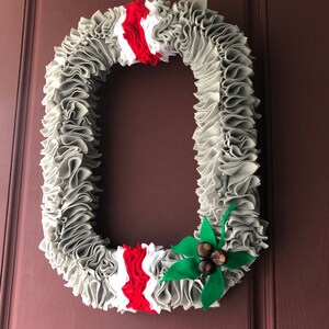 The Ohio State University Block O Wreath Two Color - Etsy