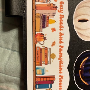 Pink Halloween Bookshelf Sticker Pastel Witch Bookshelf Sticker Pastel ...